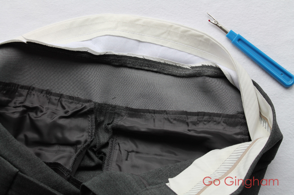 How to Add an Elastic Waist Band to Women’s Pants – Go Gingham