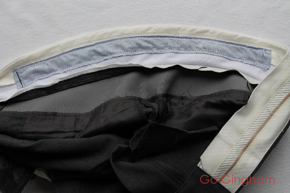 How to Add an Elastic Waist Band to Women’s Pants – Go Gingham